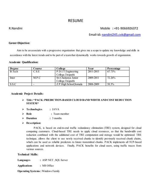 Supriya Resume | DOCX | Web Development | Internet