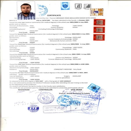 mbbch grades eng | PDF