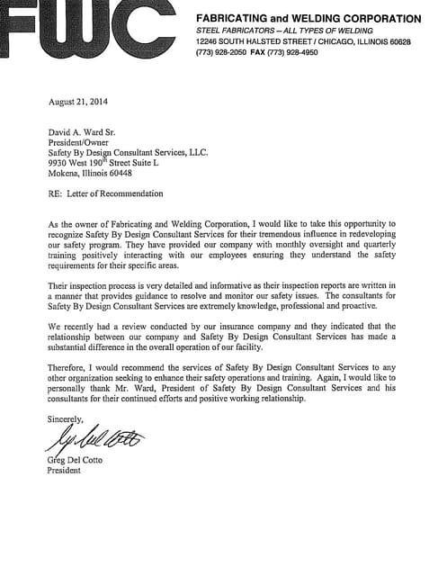 Welder Cover Letter