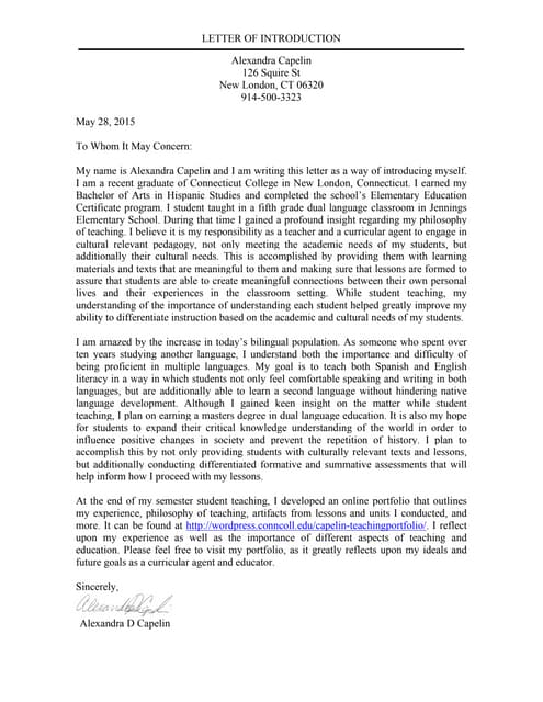 U.S. Embassy- Letter of referral | PDF