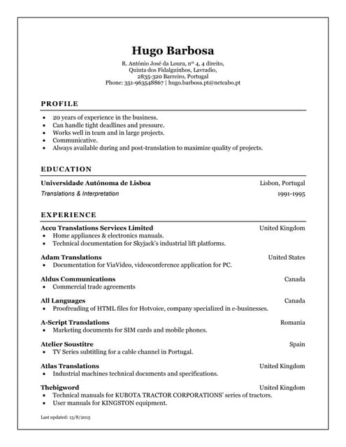 MYRIAM HEILI-DUMOULIN cV | PDF | Business | Business and Finance