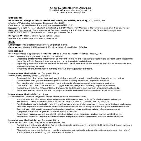 Sana Resume_JC edits | PDF