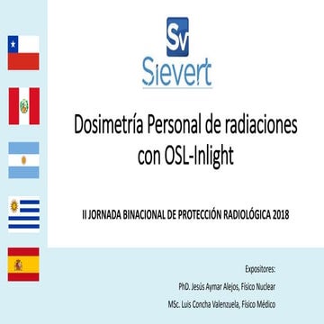 Dosimetria personal de radiacion con OSL-INLIGHT | PDF