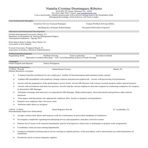 Cynthia Perez Resume 2016 | DOCX