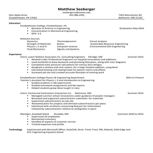Harrison Doyle Resume | DOCX