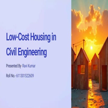 Low Cost Building- | PDF