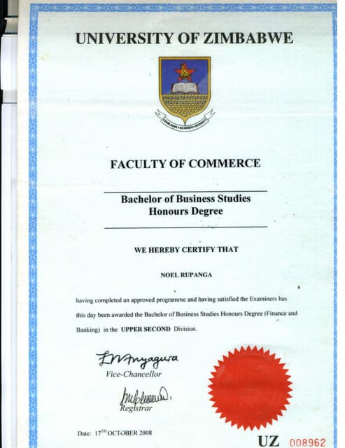 wits degree | PDF