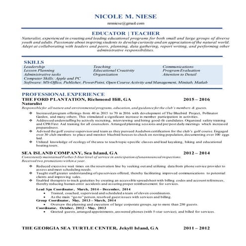 Resume - Tim Hoisington | PDF