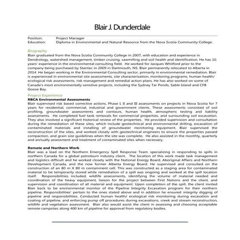 Blair Dunderdale 2015 | DOC