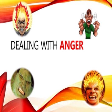 Dealing with anger | PPT