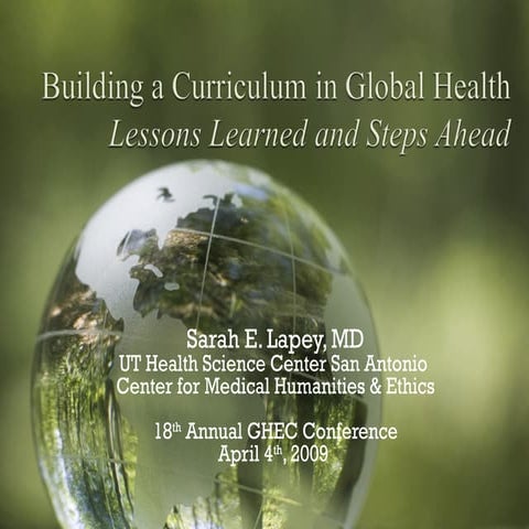 Global Health Case Study Pptx