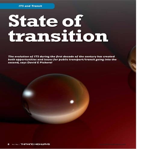 Thinking Transit _9-09 | PDF