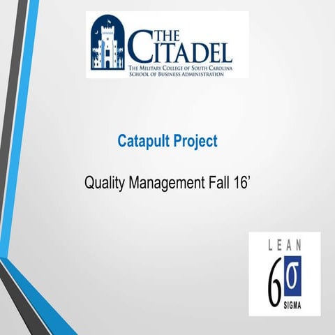Catapult Project Powerpoint | PPTX