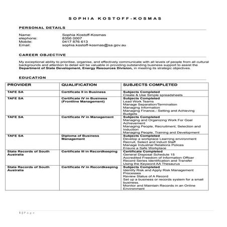 CV - SKOSTOF-KOSMAS | DOC