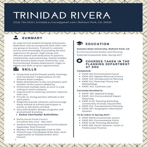 Trinidad's Resume | PDF