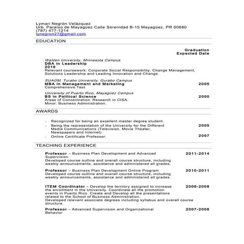 Daliana Rivera - Resume | PDF