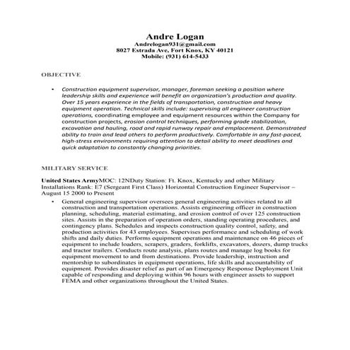 Marvaughons Non Technical Resume | DOCX