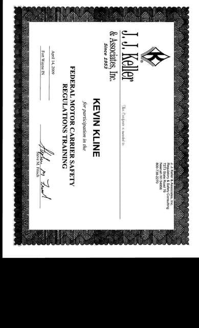JJ Keller CMV Driver training | PDF | Automotive