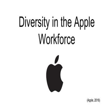 Diversity in Apple | PPTX