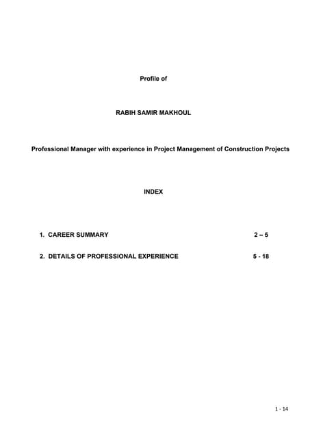 Jr. Civil Engineer Portfolio | PDF