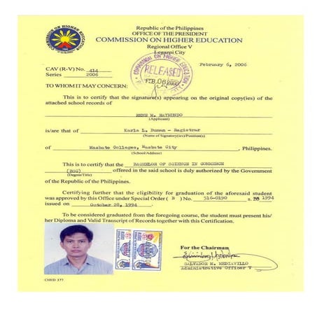 College Diploma & Certificate | PDF