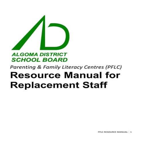 PFLC Resource Manual | PDF