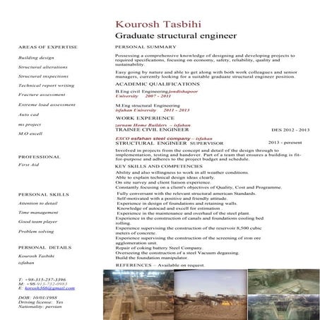 CIARAN O CONNOR CURRICULUM VITAE | DOCX