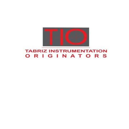 tabriz instrumentation originators cataloge1 | PDF | Manufacturing ...