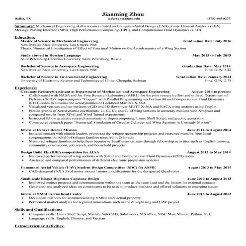 Resume | PDF