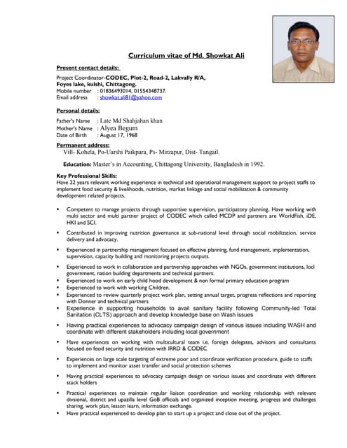 Samantha DuQuesnay-Chantrelle CV August 2016 Full and complete | PDF