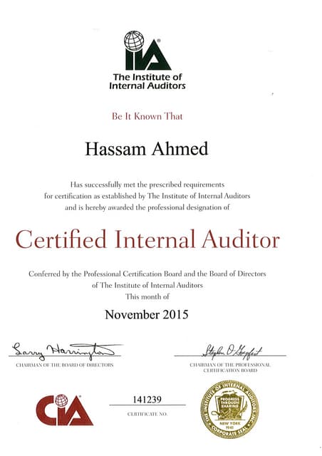 ACCA Completion Certificate | PDF