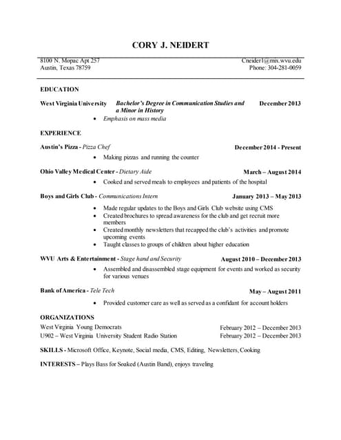 Updated Resume Alexis Duron | PDF