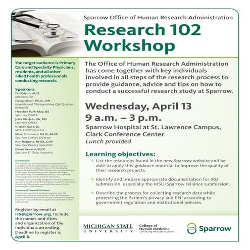 Research Workshop Event Flyer 2016 | PDF