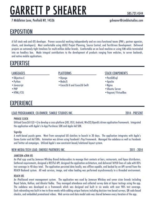 Garrett Resume | DOCX