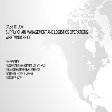 Steps implement better integrated supply chain management. Case study. Logistics. | PPTX ...