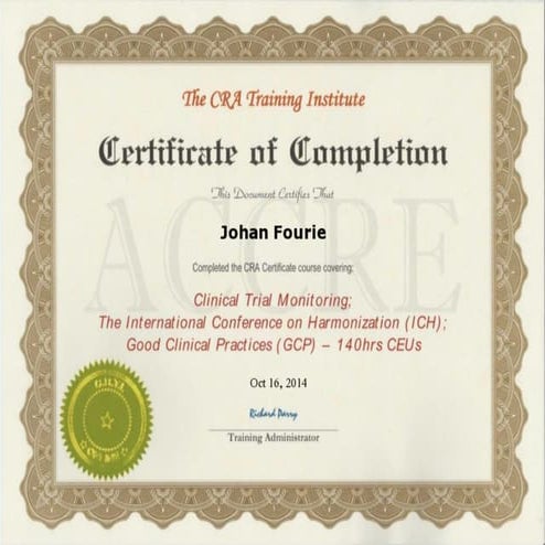 CRA Training Institute | PPT