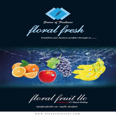 FLORAL FRUIT BROCHURE | PDF