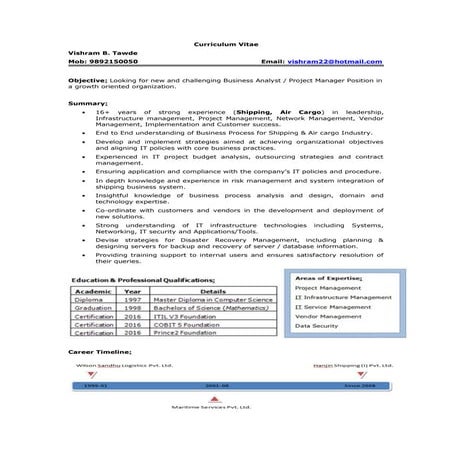 Resume2 | DOC | Computing | Technology & Computing