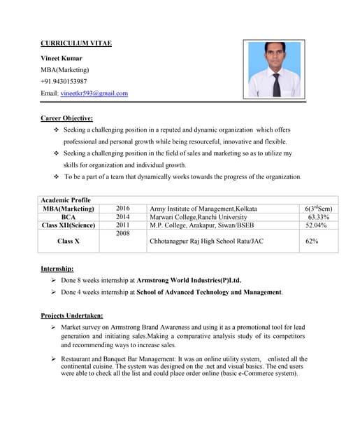 saloni cv | PDF