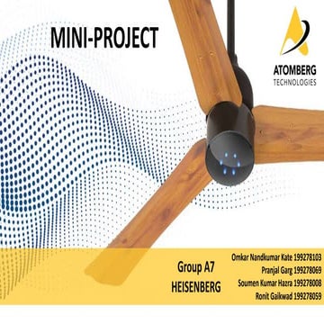 A case on Atomberg Technologies | PPTX