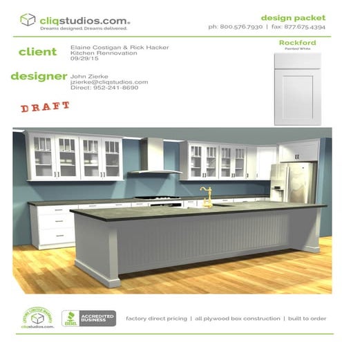 COSTIGAN Initial Design Packet | PDF