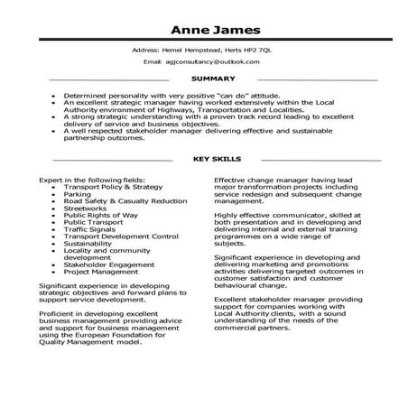 Anne James CV 1117 - full | PDF