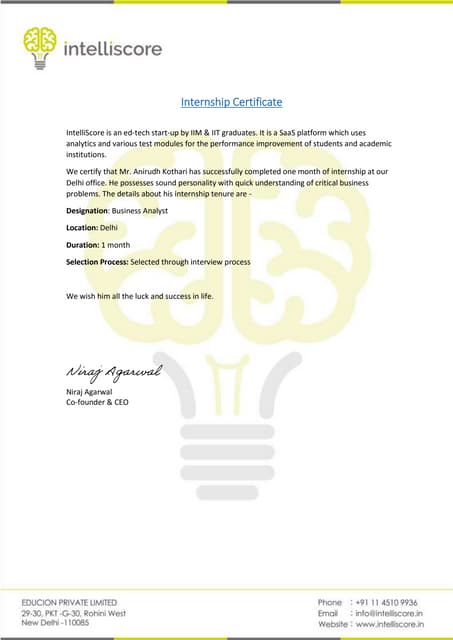 Certificate (C53178) | PDF