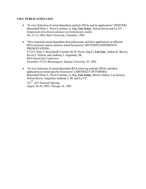 PSU PUBLICATION LIST | PDF