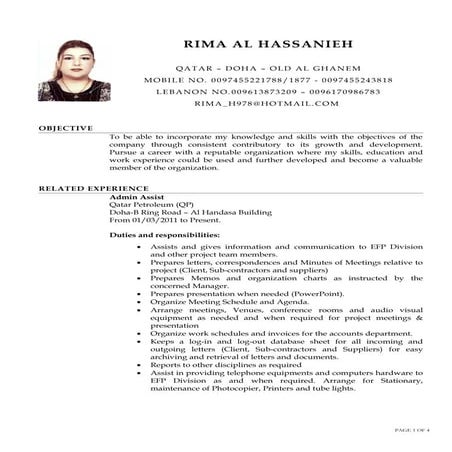 CV Panos Ioannidis - Qatar | PDF