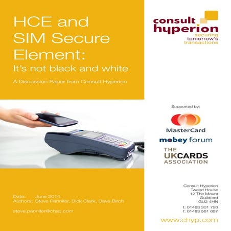 HCE_and_SIM_Secure_Element | PDF