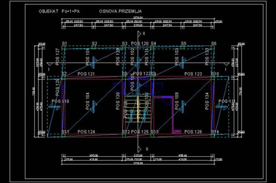 Hala 30m x 36m Presek | PPT
