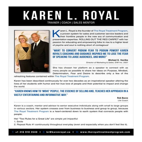 One pager - RTP | PDF