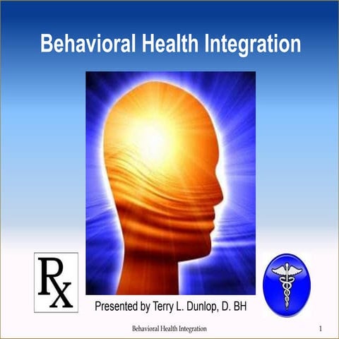 Behavioral Health Integration PowerPoint | PPTX