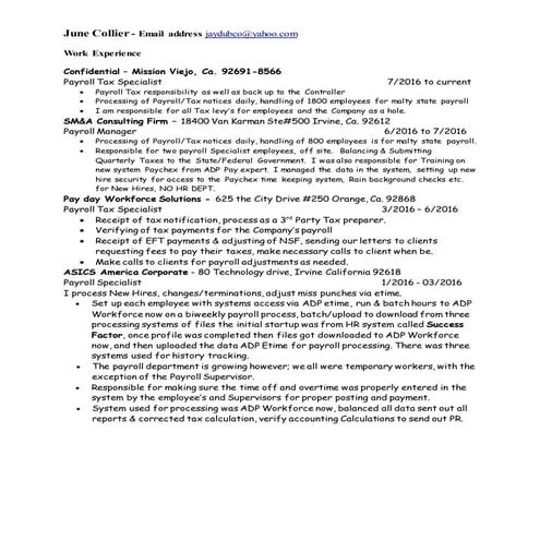 June Collier Resume 01.06.2017